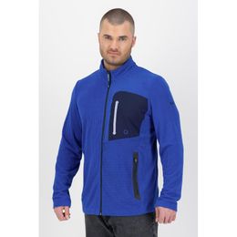 LPO Fleecejacke &raquo;SORREL II MN&laquo; hochgeschlossener Kragen blue M M Leichtes Stretch-Fleece mit isolierender Waffelstruktur