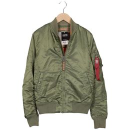 Alpha Industries Jacke Damen Gr&ouml;&szlig;e S Second Hand gr&uuml;n