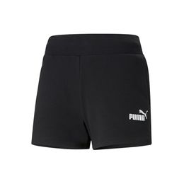 Puma Sportshorts 'Essentials' Damen Gr&ouml;&szlig;e L schwarz / wei&szlig;
