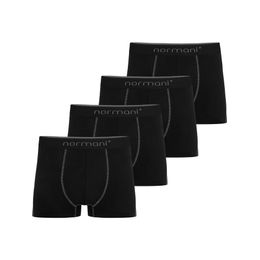 Normani 4 Herren Boxershorts aus Baumwolle in Grau | Gr.: M
