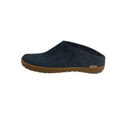 glerups Pantoffeln Naturkautschuksohle in Denim | Gr.: 43