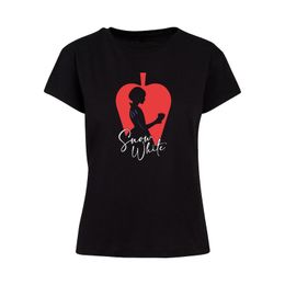 ABSOLUTE CULT T-Shirt &raquo;Ladies Snow White - Apple Silhouette Box Tee&laquo; 1 Stk. black XXL XXL Regular fit mit mittlerer L&auml;nge und kurzer &Auml;rmelpartie
