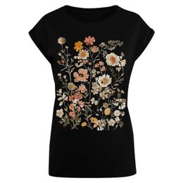 CLOUD 5IVE T-Shirt &raquo;Ladies 77 Botanical Tee&laquo; 1 Stk. black XXL XXL Lockerer Schnitt mit regul&auml;rer L&auml;nge f&uuml;r l&auml;ssiges Layering und Bewegungsfreiheit