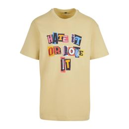 UPSCALE BY MISTER TEE T-Shirt &raquo;Unisex Hate it or Love it Oversize Tee&laquo; 1 Stk. palemoss L L Vielseitige T-Shirts f&uuml;r jeden Anlass