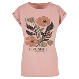 CLOUD 5IVE T-Shirt &raquo;Ladies 77 Live Simple Tee&laquo; 1 Stk. duskrose XL XL Loose-fit mit regul&auml;rer L&auml;nge, locker fallende Silhouette f&uuml;r entspannte...