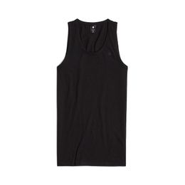 G-Star Raw G-STAR T-Shirt »Base Tanktop 2-Pack« dk black M M Ausschnitt und Armlöcher mit Einfassung