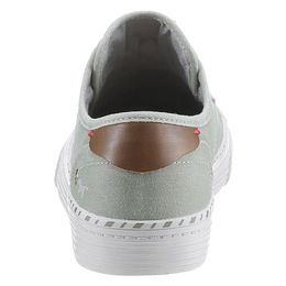 Mustang Shoes Damen Slip-On Sneaker &raquo;Schlupfschuh, Freizeitschuh,&laquo; Slipper, Schlupfschuh, Freizeitschuh mit praktischem Gummizug gr&uuml;n 45