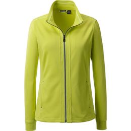 LPO Trainingsjacke &raquo;Abby II&laquo; glatt mit matter Struktur Green 48 (XL) 48 (XL) &bull; Atmungsaktives Material sorgt f&uuml;r optimalen Komfort
