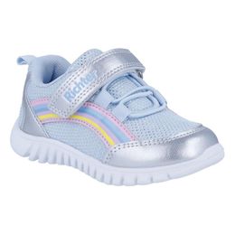 Richter Sneaker &raquo;Wallaby WMS: Mittel&laquo; Klettschuh mit Regenbogen-Print, Gr&ouml;&szlig;enschablone zum Download silver/sky (Rainbow) 27 27 Modischer Sneaker...