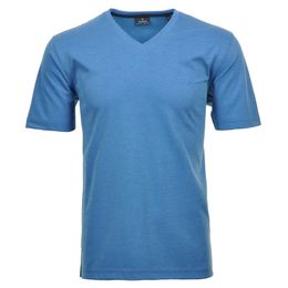 Ragman Damen Ragman T-Shirt blau M