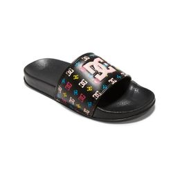 DC Shoes Sandale »DC Slides« Black/Pink/Crazy Pink 6(37) 6(37) Obermaterial: Kunstlederobermaterial