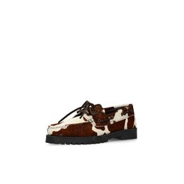 Sacha London SACHA Mokassin Damen Gr&ouml;&szlig;e 36 dunkelbraun / offwhite