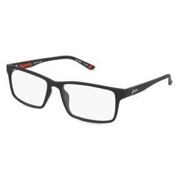 Superdry SDO Bendo Brille Unisex | Fassung: Vollrand, Quadratisch, Schwarz Matt