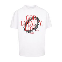 UPSCALE BY MISTER TEE T-Shirt &raquo;Unisex God Loyalty Love Oversize Tee&laquo; 1 Stk. white XXL XXL Vielseitige T-Shirts f&uuml;r jeden Anlass