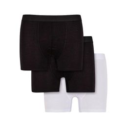 Urban Classics Boxershorts &raquo;Bamboo Retro 3-Pack Bamboo Retro 3-Pack&laquo; 1 Stk. black+black+white XL - 1 Stk. 1 Stk. XL Bequeme Unterhosen fuer Komfort...