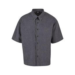 Urban Classics Langarmhemd »Herren Lightweight Denim Shirt« 1 Stk. midgrey S - US-Größen US-Größen S Kurzärmelige Hemden für Freizeit und Büro