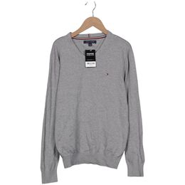 Tommy Hilfiger Pullover Herren Gr&ouml;&szlig;e M Second Hand grau