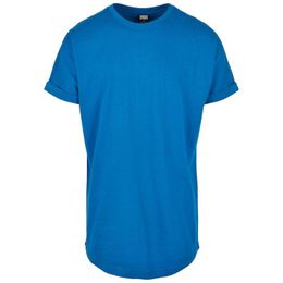 Urban Classics T-Shirt &raquo;Herren Long Shaped Turnup Tee&laquo; 1 Stk. sportyblue 3XL 3XL KLARES DESIGN: Minimalistisch und vielseitig kombinierbar