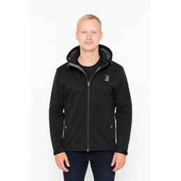 Lpo Herren LPO Softshelljacke &raquo;Softshelljacke Laron 2 &Uuml;bergangsjacke&laquo; mit Teddyfutter innen S