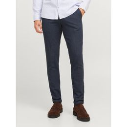 Jack & Jones JACK & JONES Chinos &raquo;JPSTMARCO JJHENRY CHINO SN&laquo; Navy Blazer Detail:HERRINGBONE 32 - L&auml;nge 34 L&auml;nge 34 32 Moderne Chino von Jack & Jones