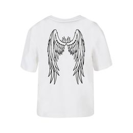 MISS TEE T-Shirt »Damen Angel Wings Tee« 1 Stk. white XL XL Vielseitige T-Shirts für jeden Anlass