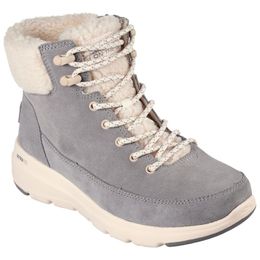 Skechers Winterboots »GLACIAL ULTRA« Winterschuh, Snowboots, Schnürstiefel mit 3M Scotchgard-Imprägnierung grau 40 40 Sportive Stiefelette mit...