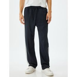 KOTON Sweathose Herren Gr&ouml;&szlig;e 38 navy / wei&szlig;