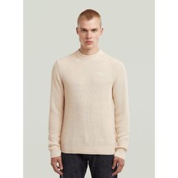 G-Star Raw G-STAR Longpullover &raquo;Pullover&laquo; whitebait XXS XXS Angedeuteter Stehkragen, gerippt