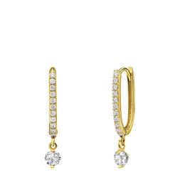 Lucardi Earrings 'Chic' female Gold size Onesize
