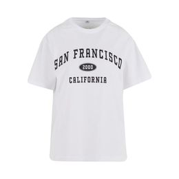Miss Tee Damen T-Shirt &raquo; San Francisco City Wording Tee&laquo; 1 Stk. XS