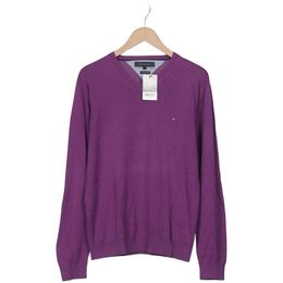 Tommy Hilfiger Pullover Herren Gr&ouml;&szlig;e L Second Hand lila