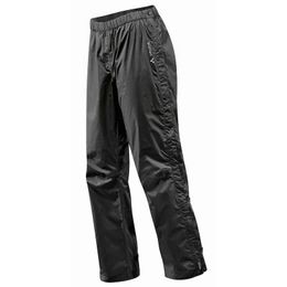 Vaude Fahrradhose &raquo;WOMEN'S FLUID FULL-ZIP PANTS S/S&laquo; aus Polyester, mit Netz-Innenfutter black 46 2-Lagen Hose