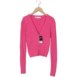 Zara Strickjacke Damen Gr&ouml;&szlig;e S Second Hand pink