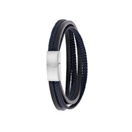 Lucardi Armband Herren Gr&ouml;&szlig;e 22 silber