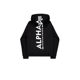 Alpha Industries Sweatshirt 'Backprint' male Black size XL
