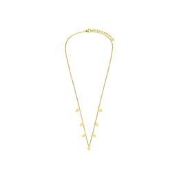 Lucardi Necklace 'M&uuml;nze' female Gold size Onesize