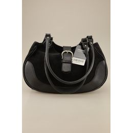 Aigner Handtasche klein Leder Damen Gr&ouml;&szlig;e One Size Second Hand schwarz