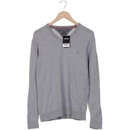 Tommy Hilfiger Pullover Herren Gr&ouml;&szlig;e M Second Hand grau