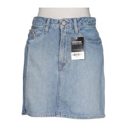 Calvin Klein Jeans Rock Damen Gr&ouml;&szlig;e M Second Hand hellblau