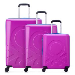 Delsey Paris Suitcase Set male Pink size One Size