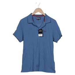 Barbour Poloshirt Herren Gr&ouml;&szlig;e M Second Hand blau