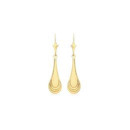 Lucardi Earrings 'Klassisch' female Gold size Onesize