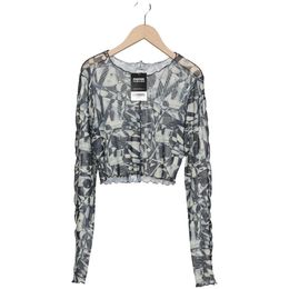 MONKI Langarmshirt Damen Gr&ouml;&szlig;e M Second Hand grau