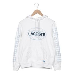 Lacoste Kapuzenpullover Herren Gr&ouml;&szlig;e S Second Hand wei&szlig;