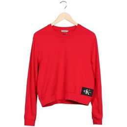 Calvin Klein Jeans Sweater Damen Gr&ouml;&szlig;e M Second Hand rot