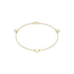 Lucardi Bracelet 'Klassisch' female Gold size Onesize