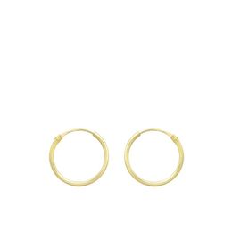 Lucardi Earrings 'Klassisch' female Gold size 13