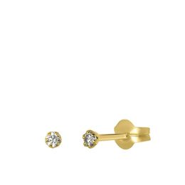 Lucardi Earrings 'Klassisch' female Gold size 2