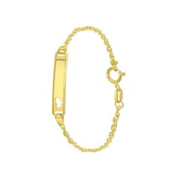 Lucardi Armband M&auml;dchen Gr&ouml;&szlig;e 13 gold