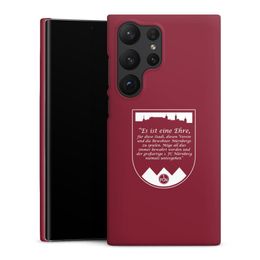 DeinDesign Galaxy S23 Ultra Handy Premium Case Smartphone Handyh&uuml;lle Schutzh&uuml;lle matt 1. Fc N&uuml;rnberg Bundesliga Merchandise Premium Case
